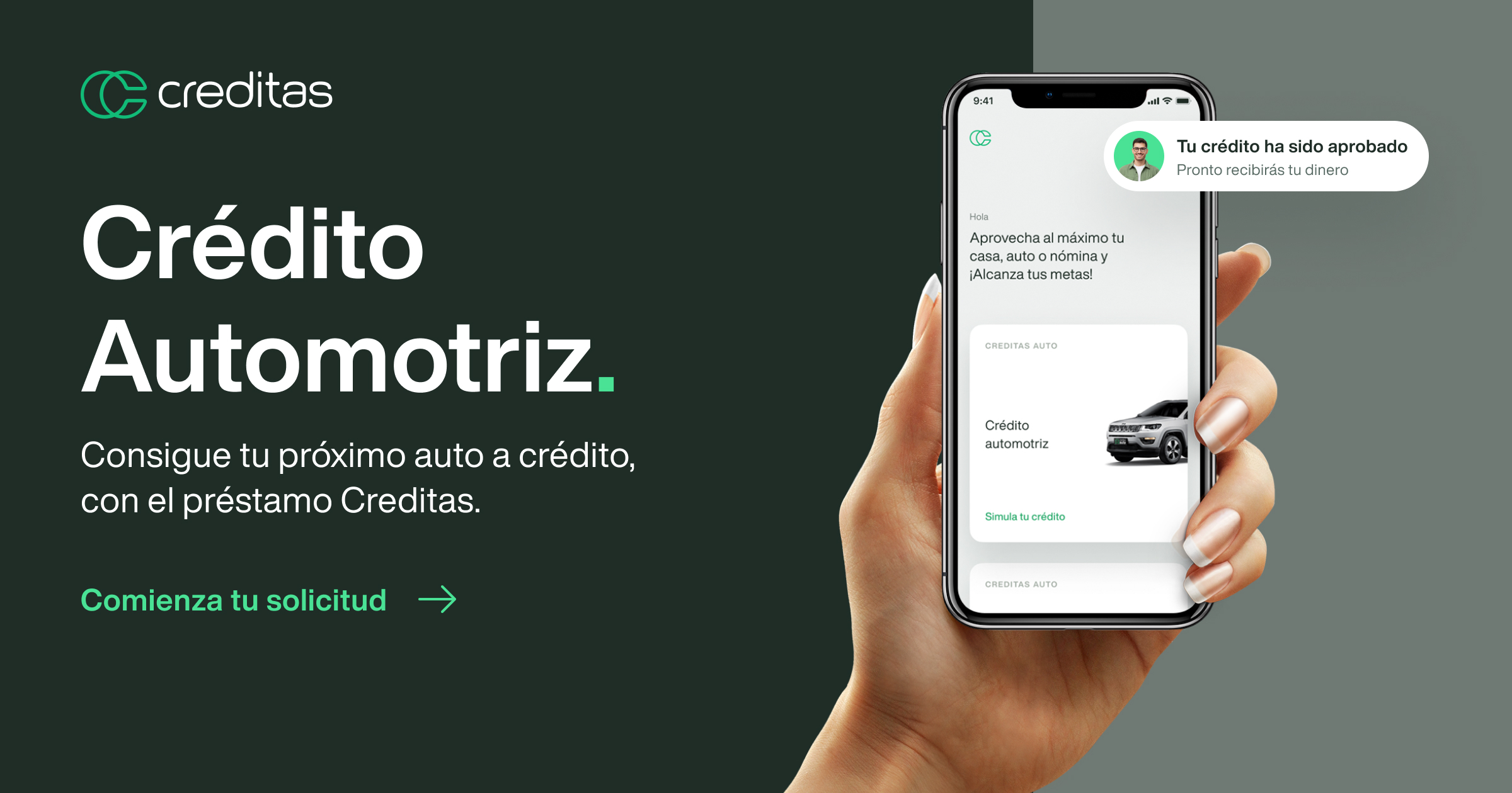 Crédito Automotriz en Línea | Creditas